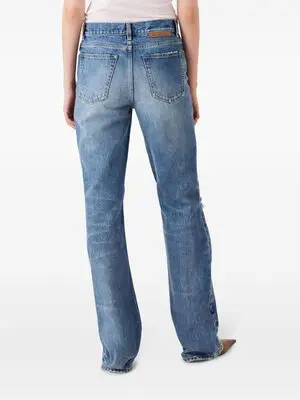 Stella McCartney Chain-detail Bootcut Jeans