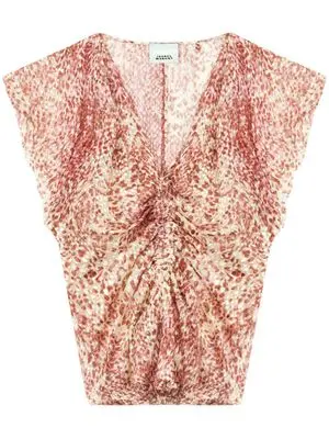 Isabel Marant Étoile Lonea Top - Red