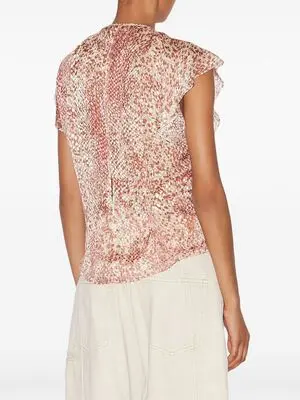 Isabel Marant Étoile Lonea Top - Red