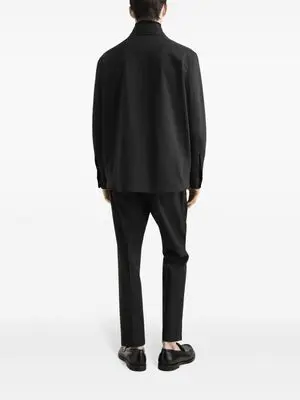 Dolce & Gabbana Logo-plaque Shirt Jacket