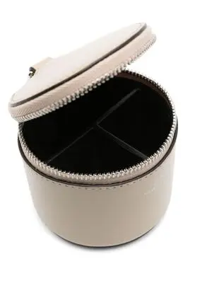 TOTEME Leather Jewellery Box - Neutrals