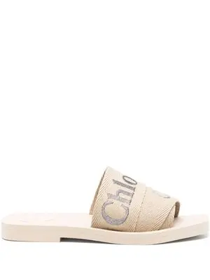 Chloé Woody Slides - Neutrals
