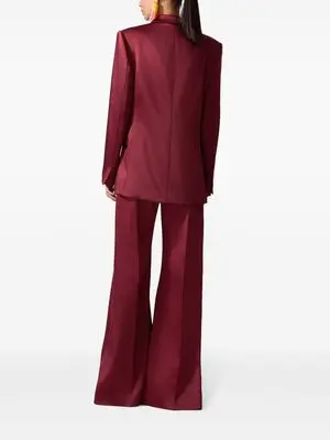 Carolina Herrera Double-breasted Satin Blazer
