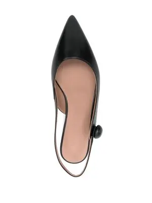 MALONE SOULIERS Leather Slingback Pumps