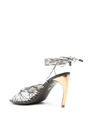 FERRAGAMO 95mm Leather Sandals