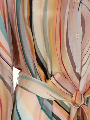 Paul Smith Patterned Midi Shirt Dress