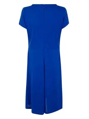 Ralph Lauren Wrap Midi Dress - Blue