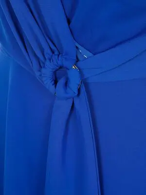 Ralph Lauren Wrap Midi Dress - Blue
