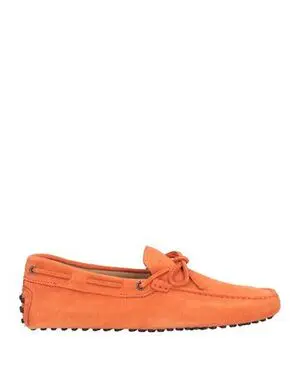 TOD'S TOD'S Leather Loafers Orange