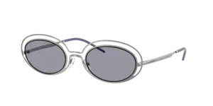 Emporio Armani Round Sunglasses - Blue