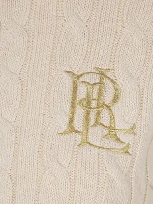 Ralph Lauren Logo-embroidered Cardigan