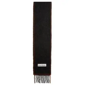 Acne Studios Vally Solid Scarf - Black