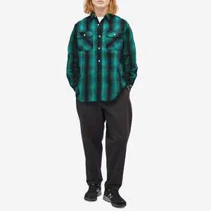 BEAMS Flannel Work Shirt