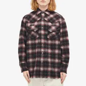 BEAMS Wool Western Shirt