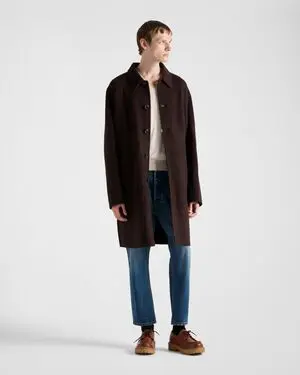 Prada Double Cashmere Overcoat