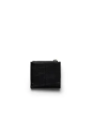 Prada Small Leather Wallet - Black