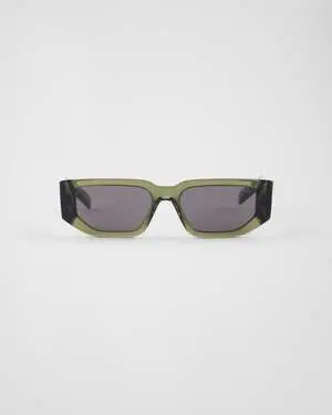 Prada Sunglasses With Triangle Logo