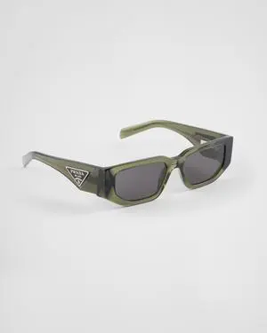Prada Sunglasses With Triangle Logo