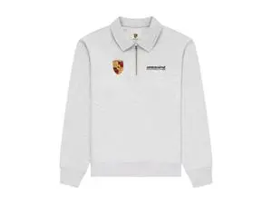 Aimé Leon Dore X Porsche 993 Turbo Quarter Zip Pullover - Silver Mix
