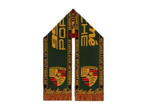 Aimé Leon Dore X Porsche 993 Turbo Wool Souvenir Scarf - Green