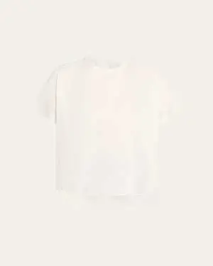 Simkhai Addy Short-sleeve Knit T-shirt - White