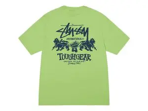 StÜssy Tough Gear International Tee Shirt Tea