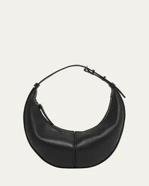 Proenza Schouler Slide Mini Napa Leather Shoulder Bag - Black