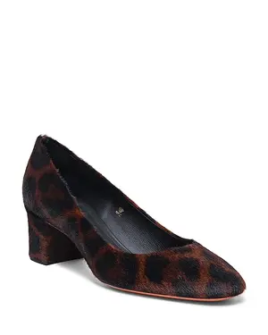 Santoni Low-heel Pump - Leopard