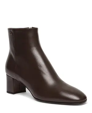 Santoni Mid Heel Booties