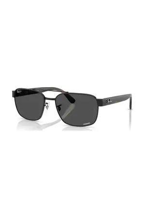 Ray-ban Square Full Rim Sunglasses - Black