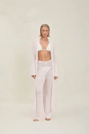 Devon Windsor Camille Flared Knit Pant