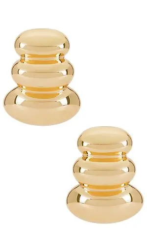 Jenny Bird Nonstop Earrings - Gold
