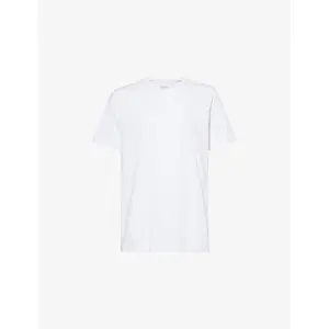 BOSS Business Bodywear Logo-print Pack Of Two Cotton-jersey T-shirts - White