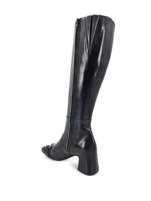 MADISON MAISON Above-knee Leather Boots - Black