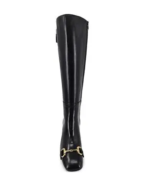 MADISON MAISON Above-knee Leather Boots - Black