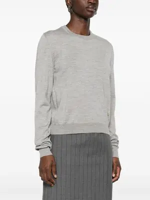 Moschino Fine-knit Sweater - Grey