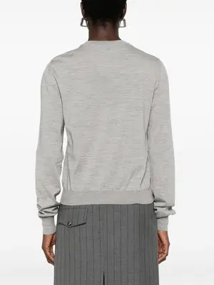 Moschino Fine-knit Sweater - Grey