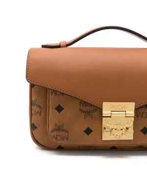 Mcm Tracy Crossbody Bag - Brown