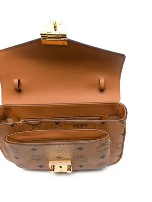 Mcm Tracy Crossbody Bag - Brown