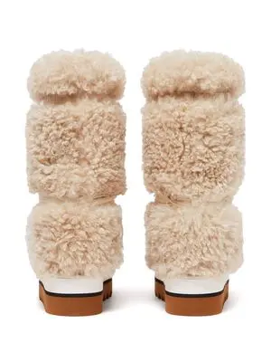 Stella McCartney Sneak-elyse Boots - Neutrals