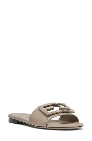 Fendi Textured Sandals For Women