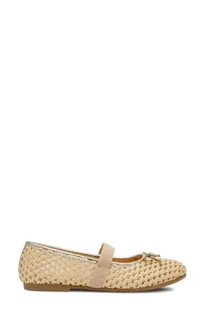 Dolce Vita Monay Ballet Flat - Gold Raffia