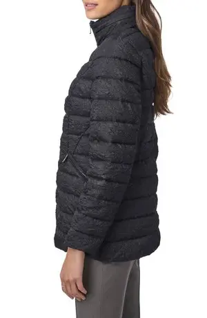 Bernardo Jacquard Puffer Jacket