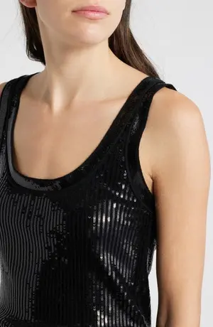 Kobi Halperin Isla Sequin Tank Sweater