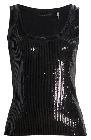 Kobi Halperin Isla Sequin Tank Sweater