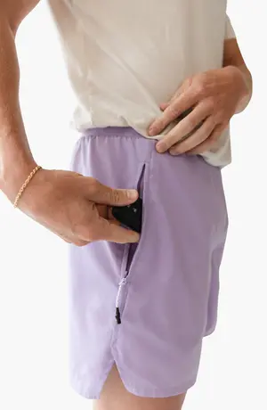 COOLDOWN Miller Running Shorts - Lavender