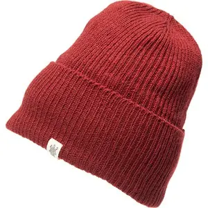 NIRVANNA DESIGNS Troubadour Rib Fold Beanie - Burgundy