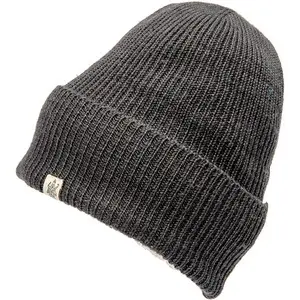 NIRVANNA DESIGNS Troubadour Rib Fold Beanie - Charcoal
