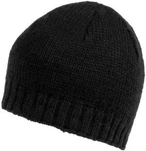 NIRVANNA DESIGNS Rib Band Beanie - Black