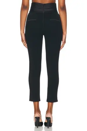 SANS FAFF Tuxedo Cigarette Pant - Black
